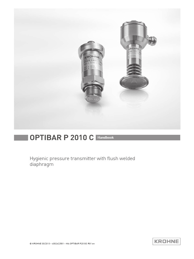 MA OPTIBAR P2010C en 130402 4002622501 R01 PRT 1000217960 1 | PDF | Electrical Connector ...