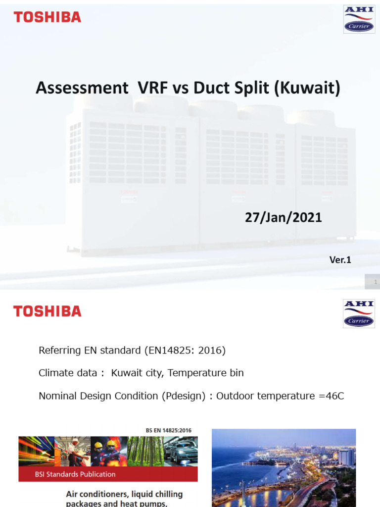 VRF LC Fixed Kuwait | PDF | Air Conditioning | Engineering Thermodynamics
