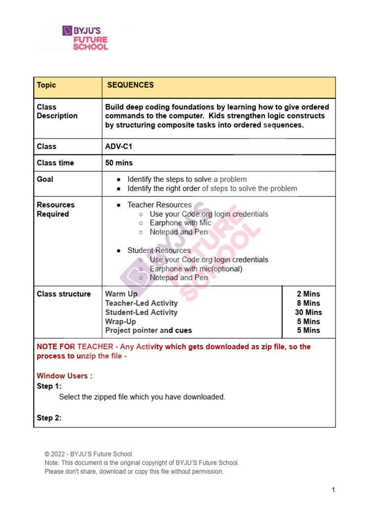 c1_sequences | PDF | Computer File | Download