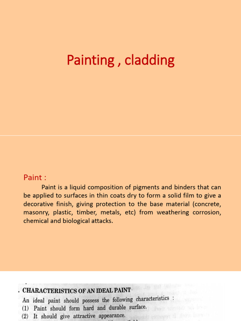 Paints & Cladding | PDF | Paint | Tile