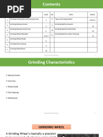 Grit Chart of Grinding Wheels - Forture Tools | PDF
