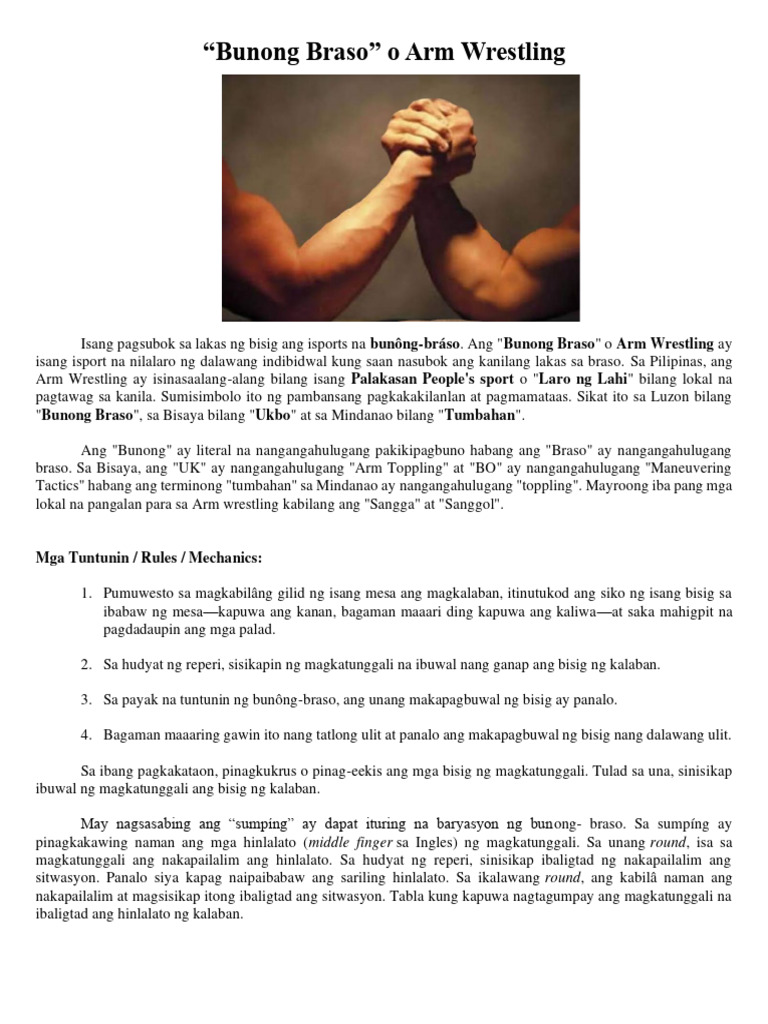 Larong Lahi - Bunong Braso - Hilahan NG Lubid - Palo Sebo - Final File ...