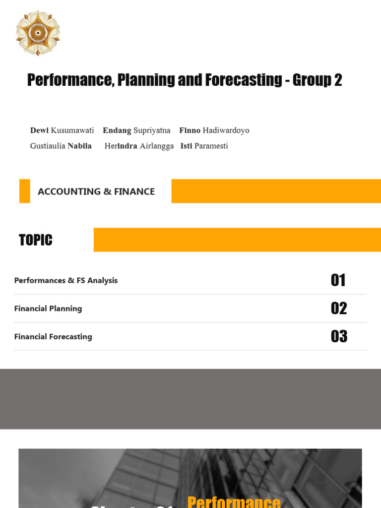 Group 2 - FS Analysis, Planning, Forecasting 20240217 - Updated | PDF ...