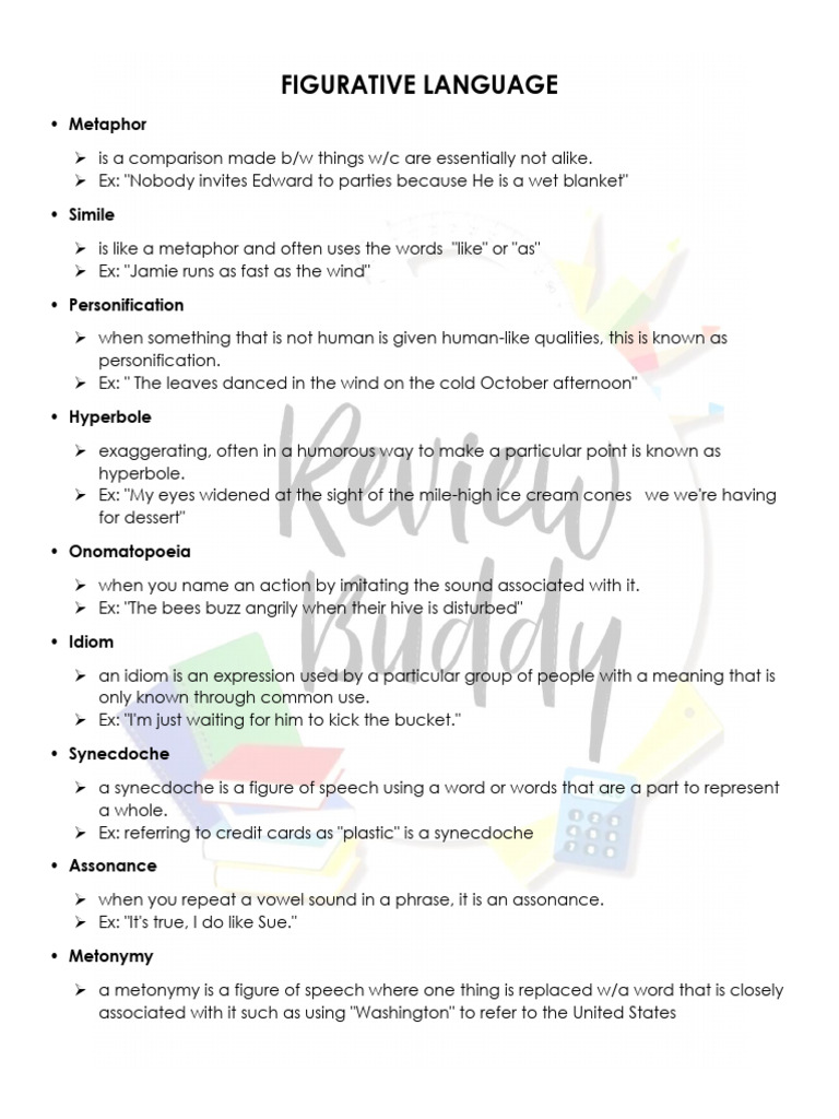 Figurative Language | PDF