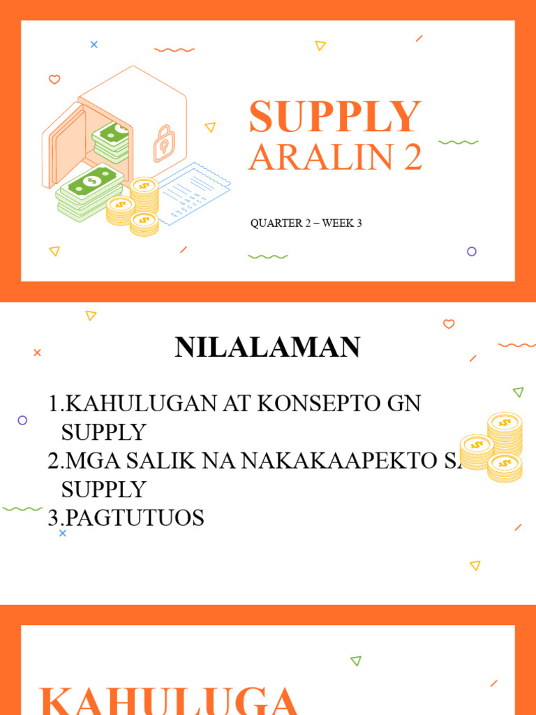 Q2 - ARALIN 2 - SUPPLY | PDF