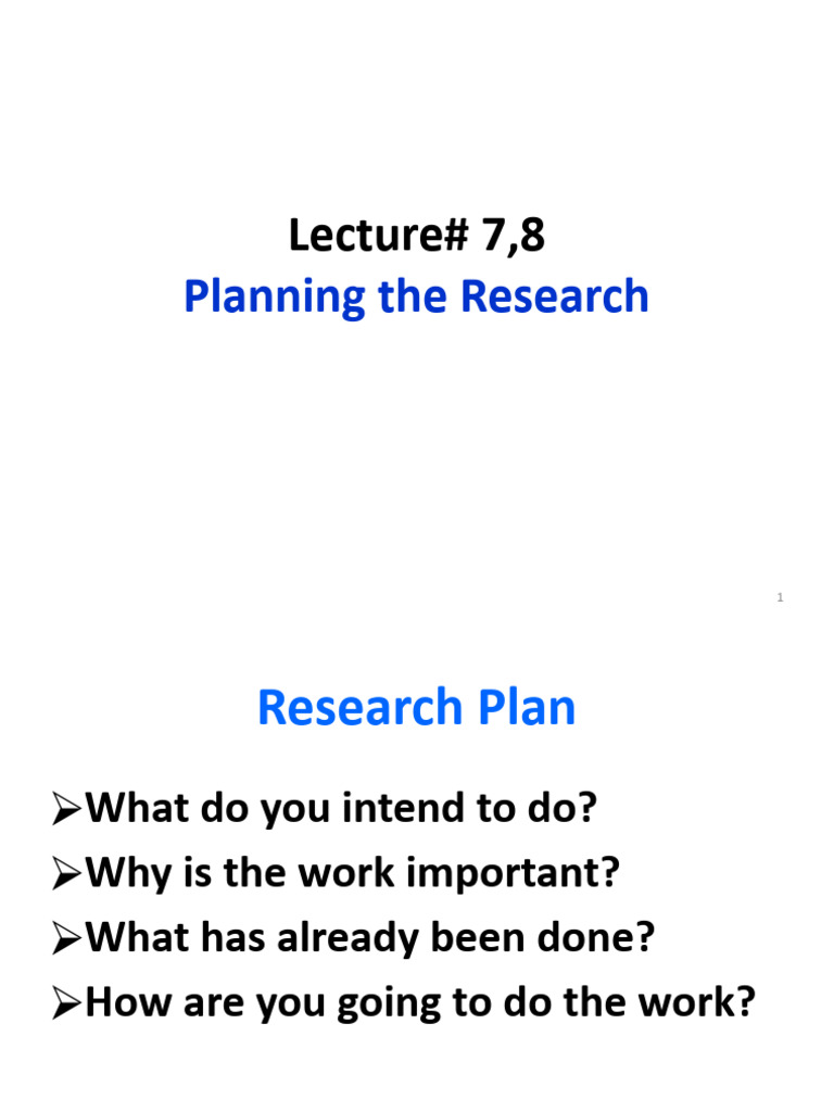 Research Proposal Planning Guide | PDF | Evaluation | Inquiry