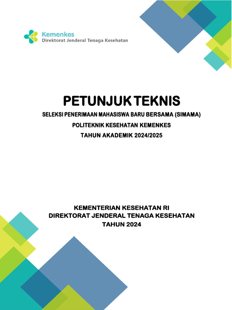 Juknis Simama 2024-1 | PDF