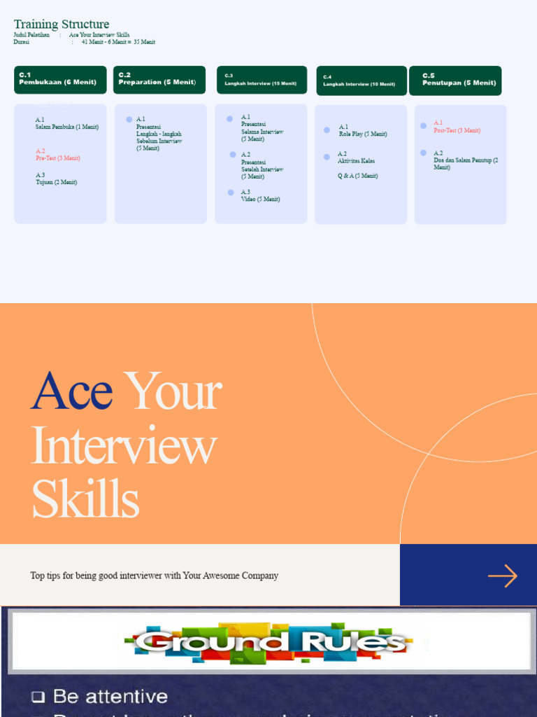 Mastering Interview Skills Training | PDF | Human Communication