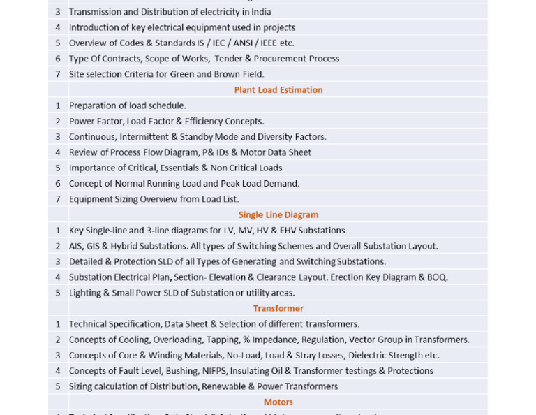 Electrical Design Course Part-1 | PDF