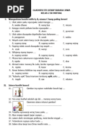 Soal Diagram Turus Kelas 2 SD Lembar 1 - 4 | PDF