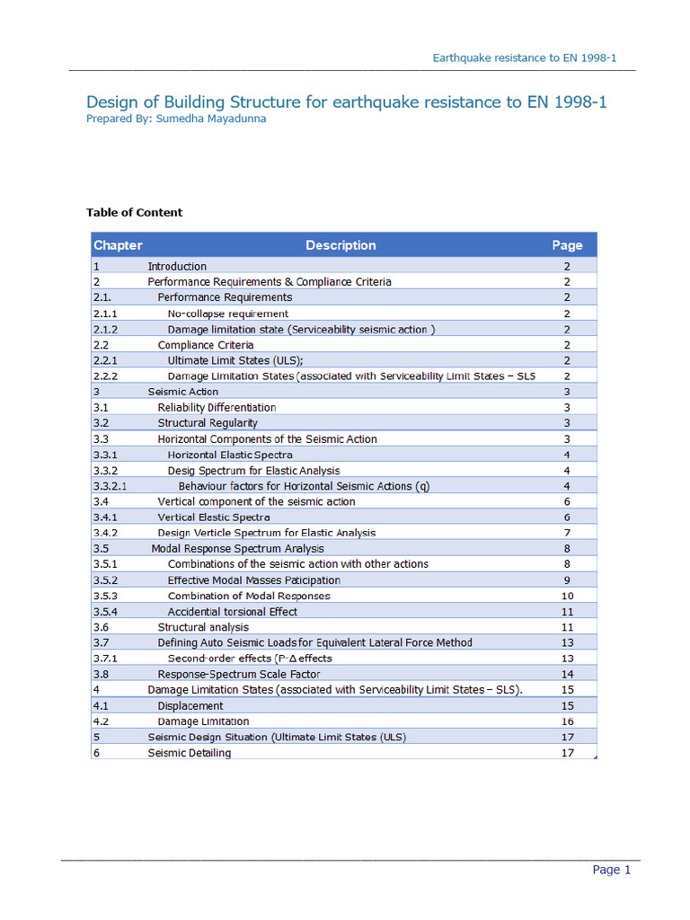 Design Structures To Earthquake | PDF | Earthquakes | Geology