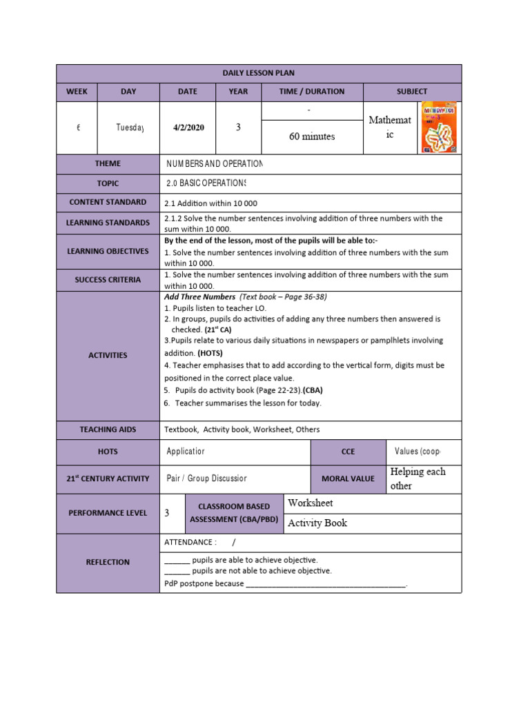 DLP MT | PDF | Lesson Plan | Teachers