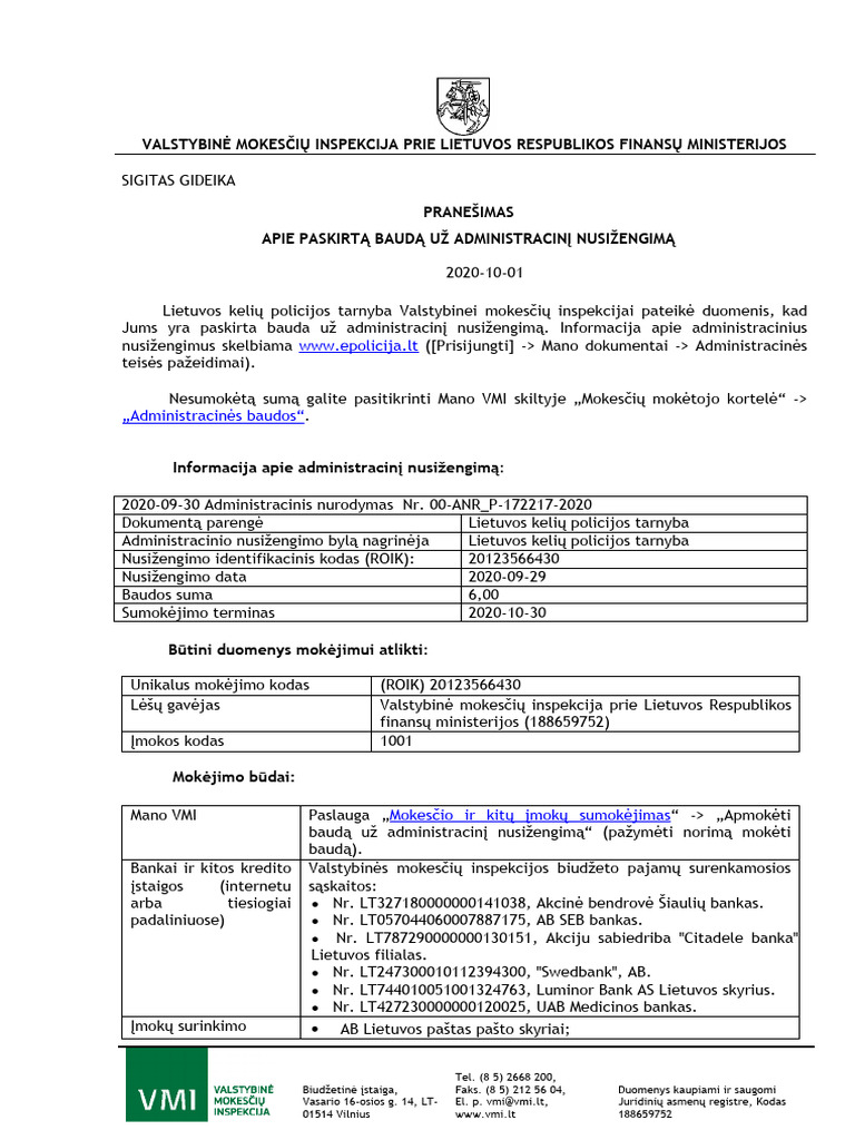 Dokumentas 3 | PDF