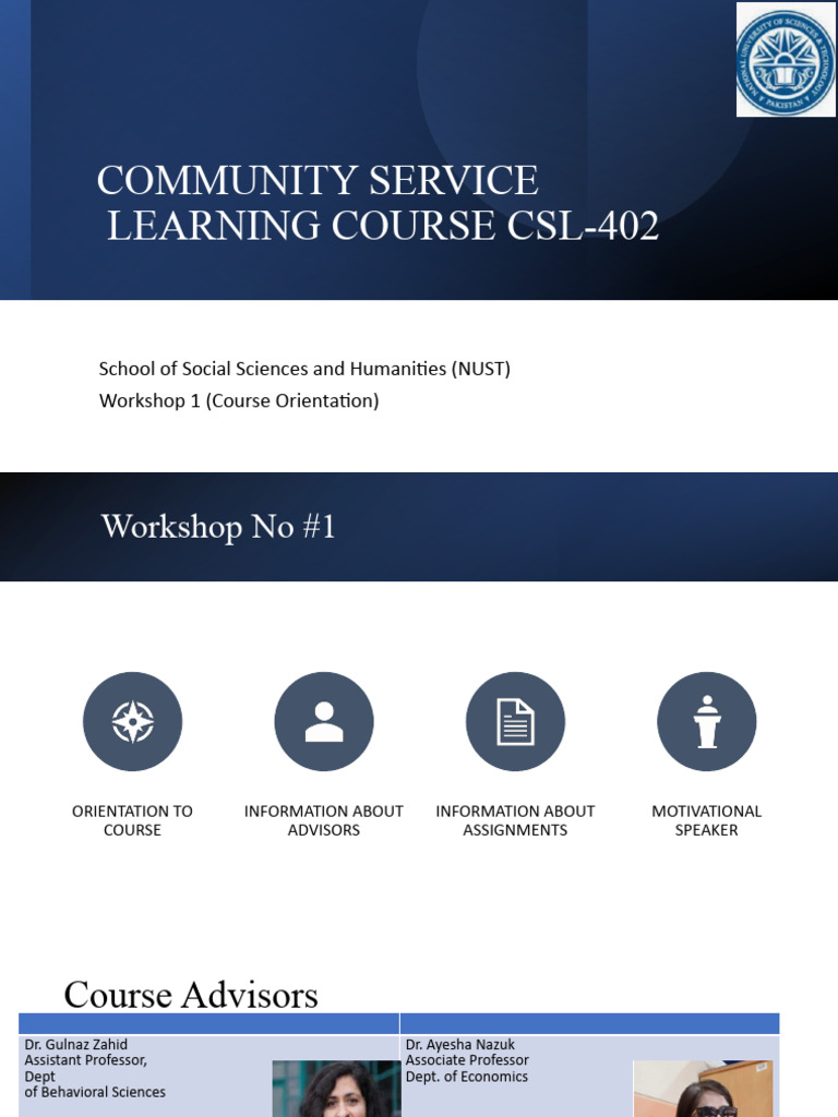 Community Service Learning Course Overview | PDF | Social Work | Poverty