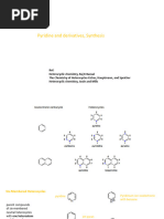 Hantzsch Pyridine Synthesis | PDF | Pyridine | Ammonia