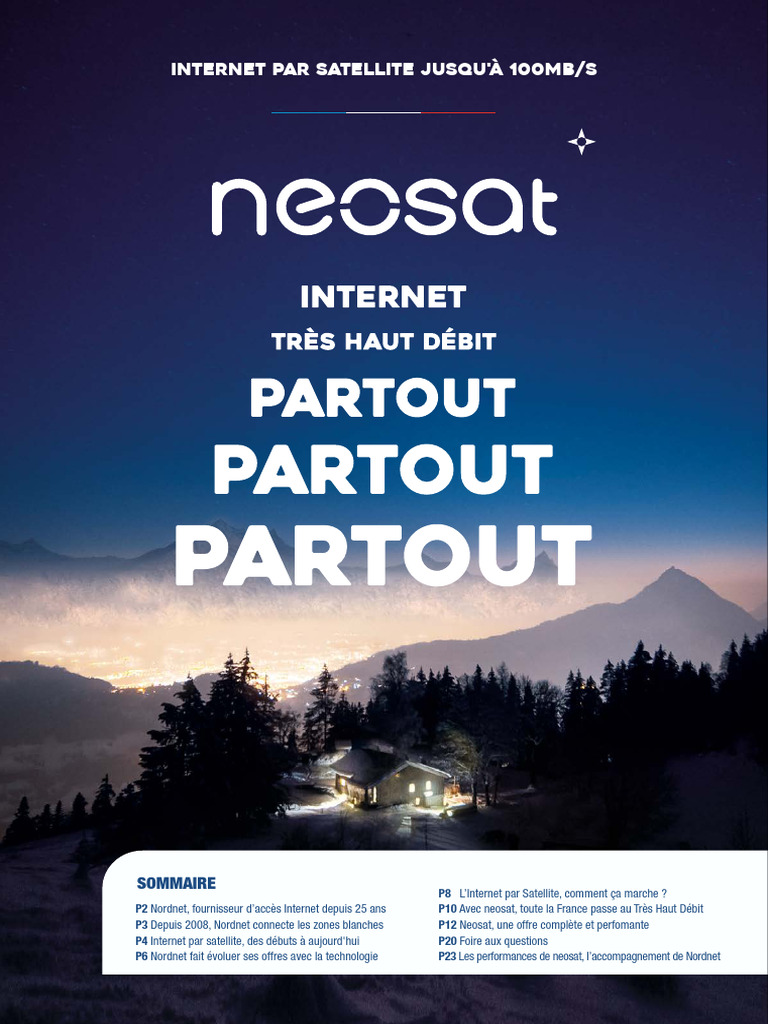Internet par Satellite : L'Offre Neosat | PDF | Satellite de ...