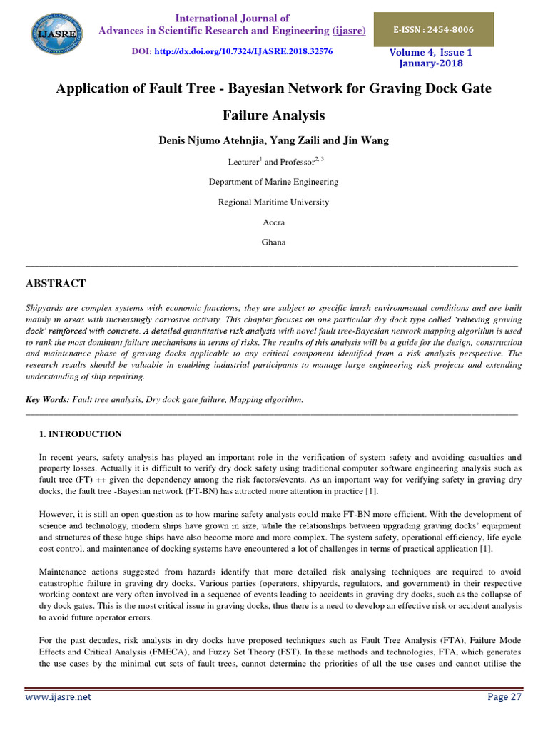 Application of Fault Tree Bayesian Netwo | PDF | Reliability Engineering | Bayesian Network