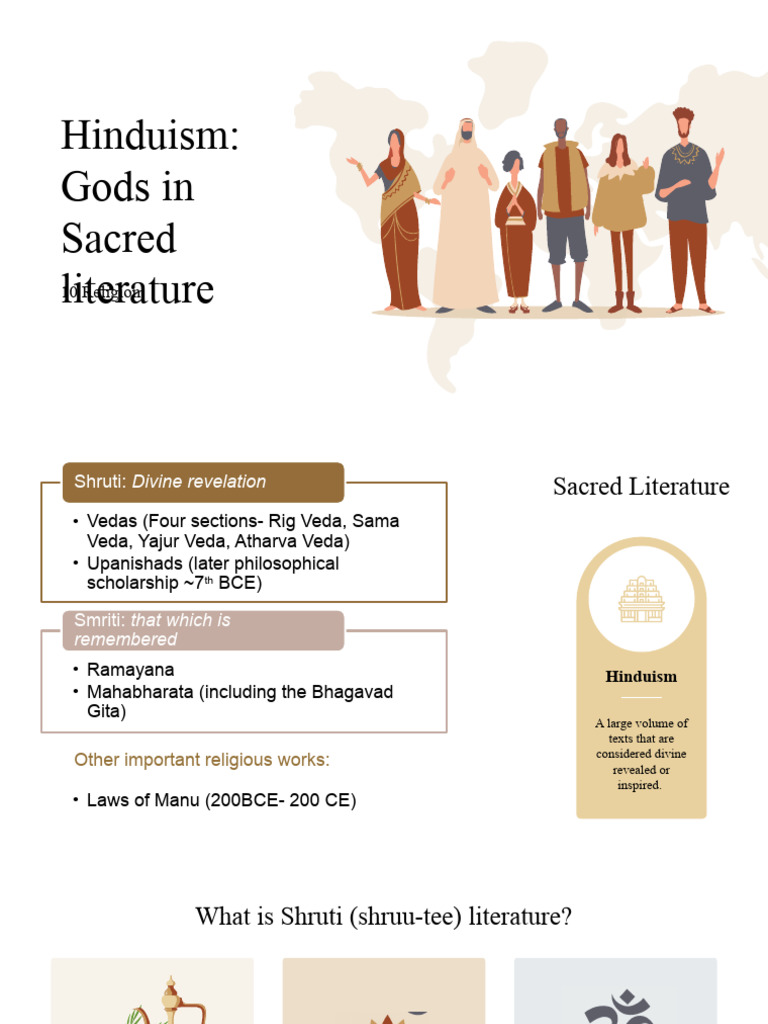 Sacred Texts of Hinduism Explained | PDF | Vedas | Bhagavad Gita