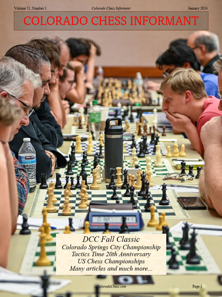 Colorado Chess Informant - January 2024 | PDF | Chess | Chess Theory