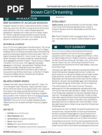 Brown Girl Dreaming | PDF