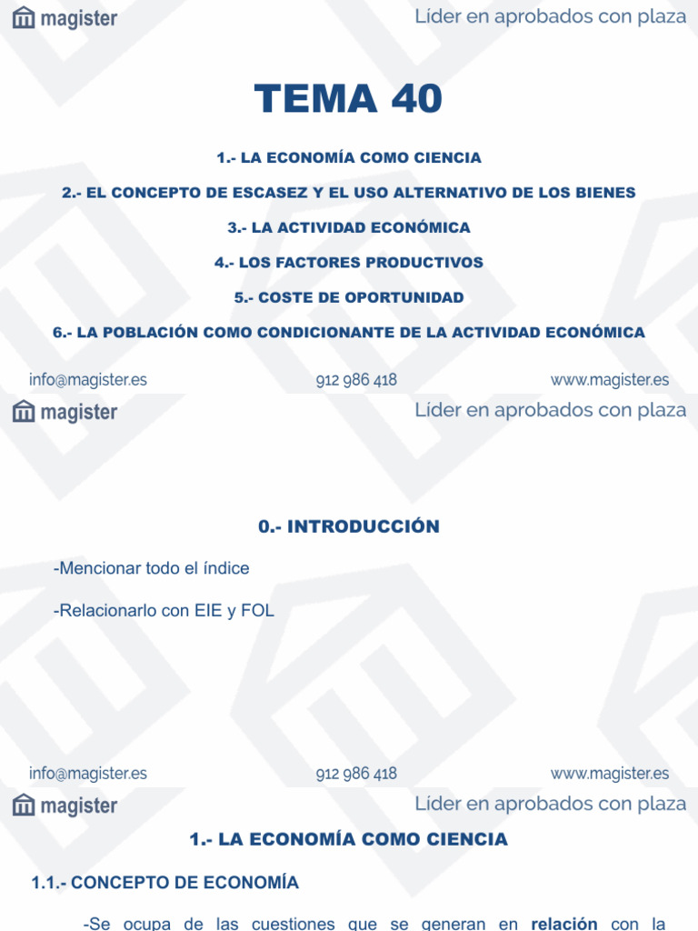 Tema 40 PDF | PDF | Salario | Capital (economía)