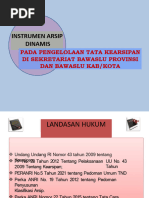 SOP Pengelolaan Arsip Aktif | PDF