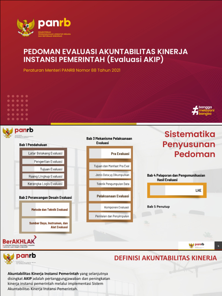 Pedoman Evaluasi AKIP 88-2021 | PDF