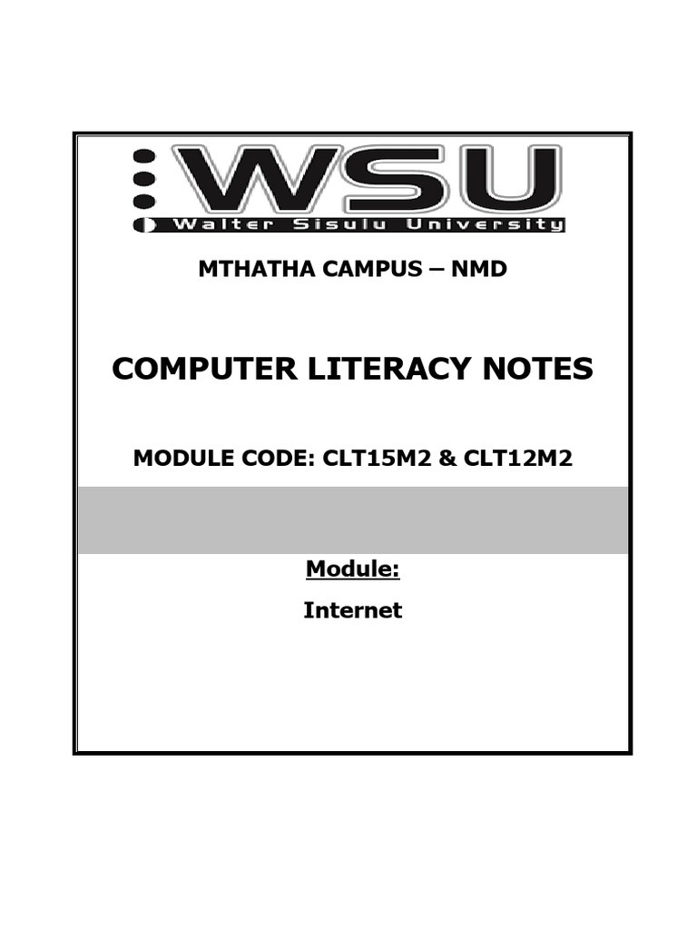 MS Internet Notes | PDF | Hyperlink | World Wide Web