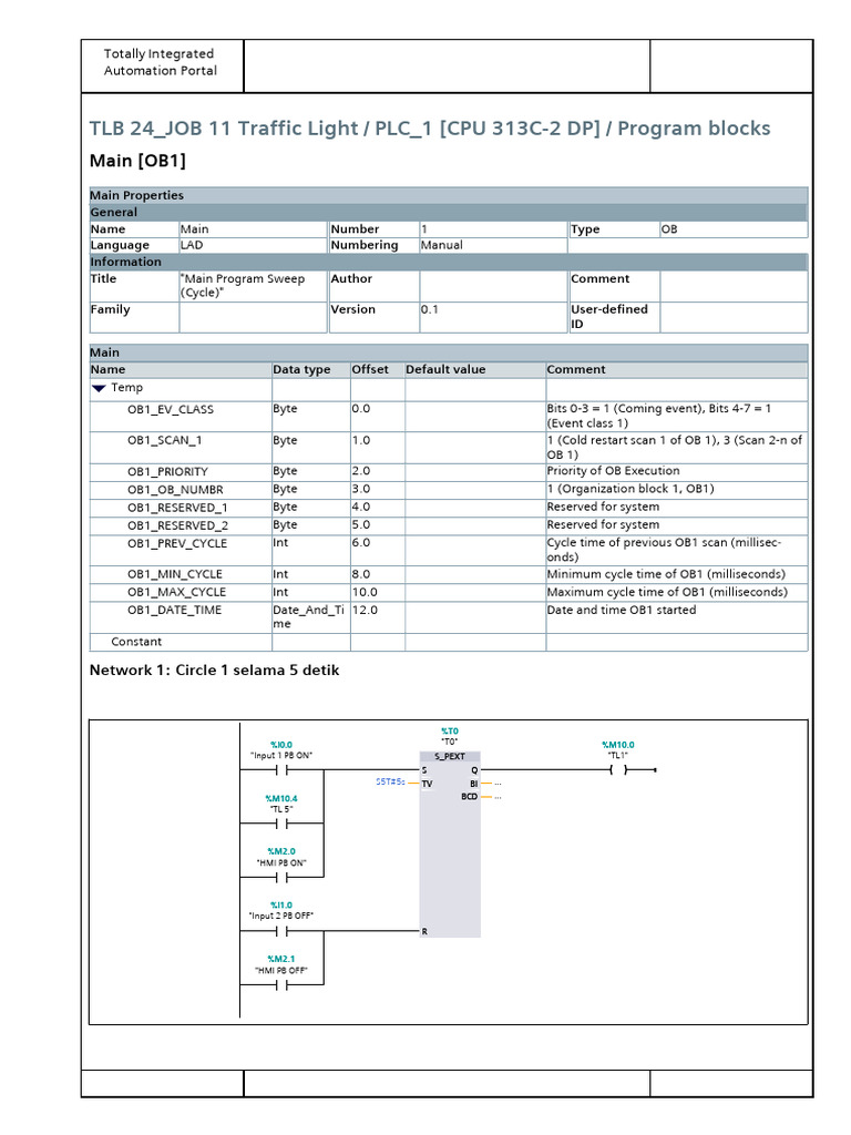 17 - Mohammad Daffa Raflykhasah - TLB 24 - Job 11 Traffic Light 1 | PDF | Computer Programming ...