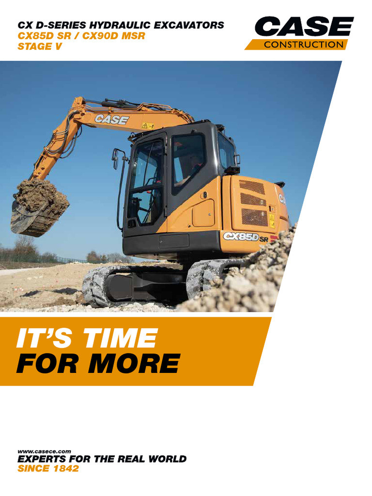 CASE D-Series-Midi-Excavators-En | PDF | Engines | Diesel Engine