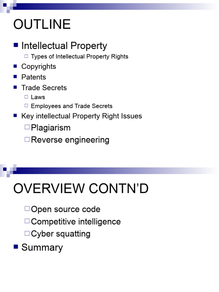 Understanding Intellectual Property Rights | PDF | Patent ...