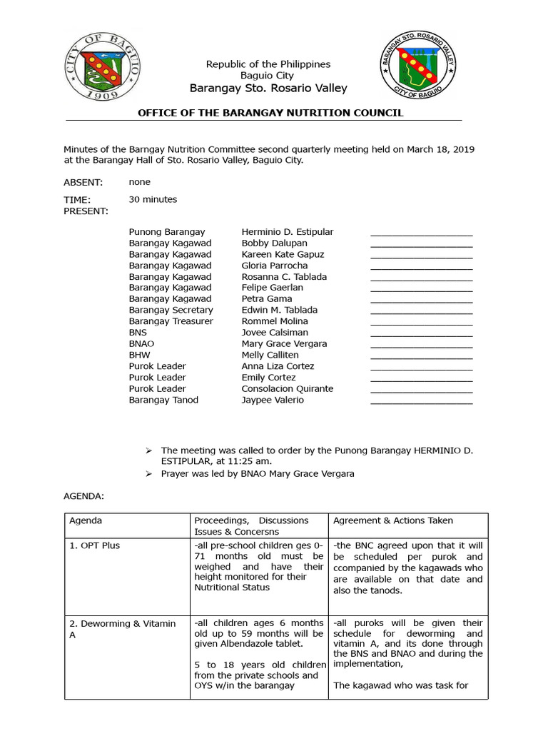 BNC Meeting | PDF | Health Promotion | Determinants Of Health