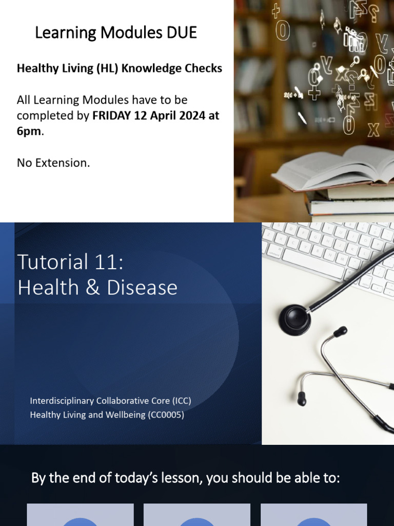 AY2324 S2 Tutorial 11 Disease - Student | Download Free PDF | Medical Specialties | Health Care