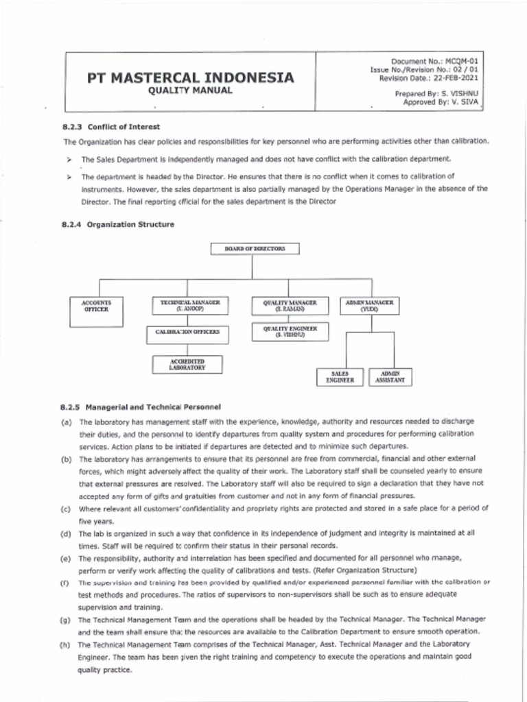 Organization Flow Chart | PDF