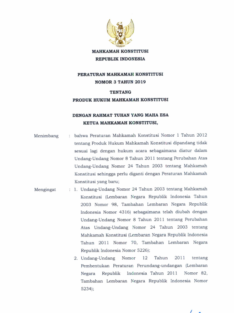 PMK 3 Tahun 2019 3 | PDF