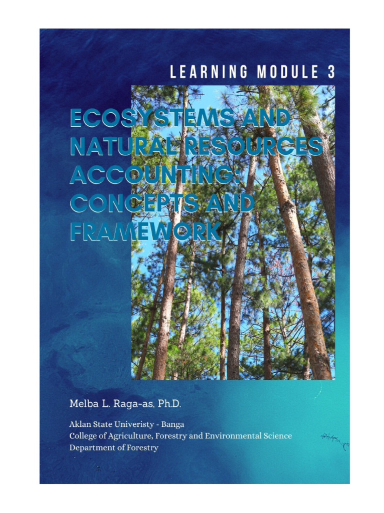 MODULE 3. Revised Study Guide | PDF | Water | Ecosystem