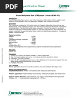 Coliform Detection Using EMB Agar | PDF | Prokaryote | Bacteria