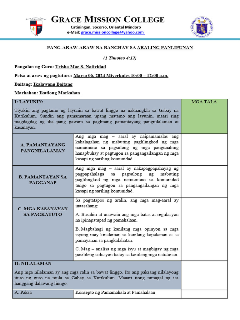 LP - AP Trisha | PDF