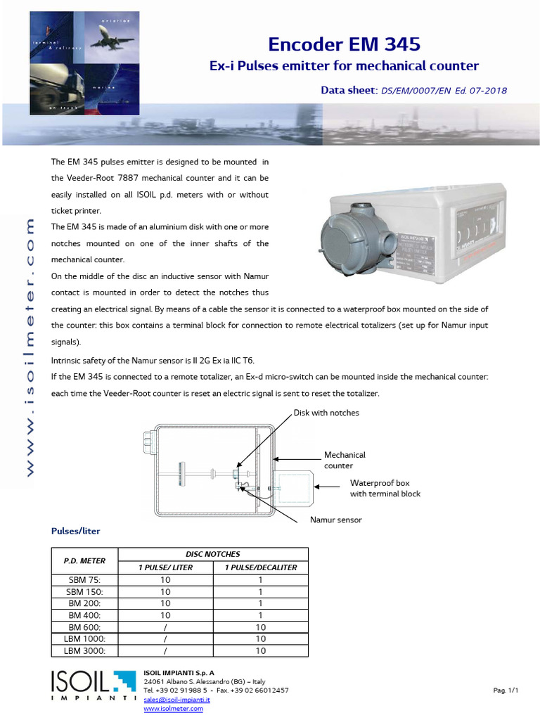 Pulse Emitter EM345 | PDF | Electronics | Computer Engineering