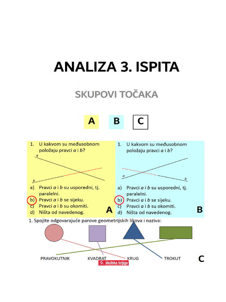 Matematika Geometrija | PDF