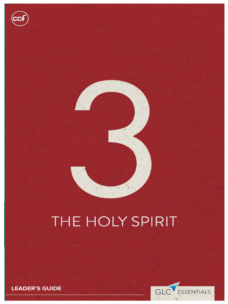 Understanding the Holy Spirit Guide | PDF | God The Father | Jesus