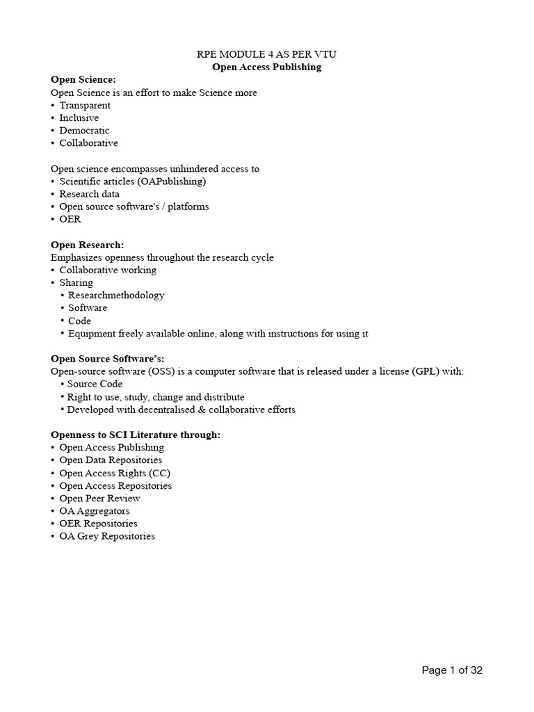 RPE 4 | PDF | Open Access | Digital Library