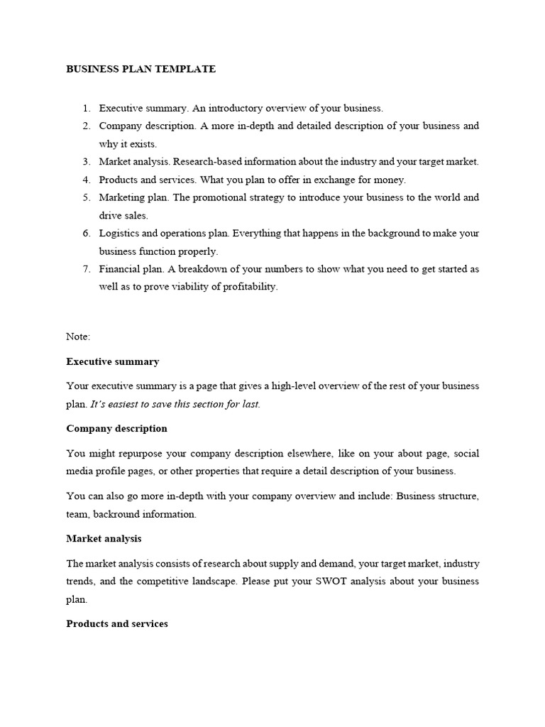 Business Plan Guide for Edupreneurs | PDF | Marketing | Supply Chain