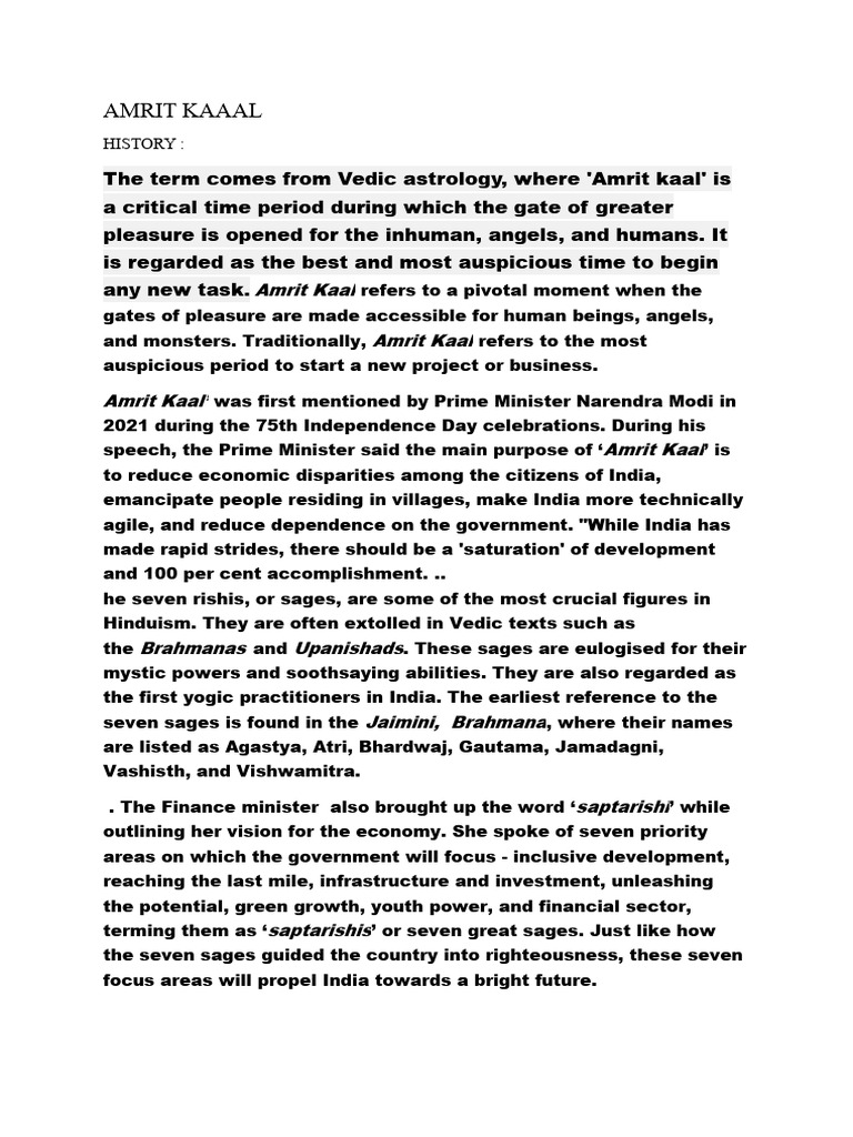 Amrit Kaaal Project 2024 | PDF | Infrastructure | Agriculture