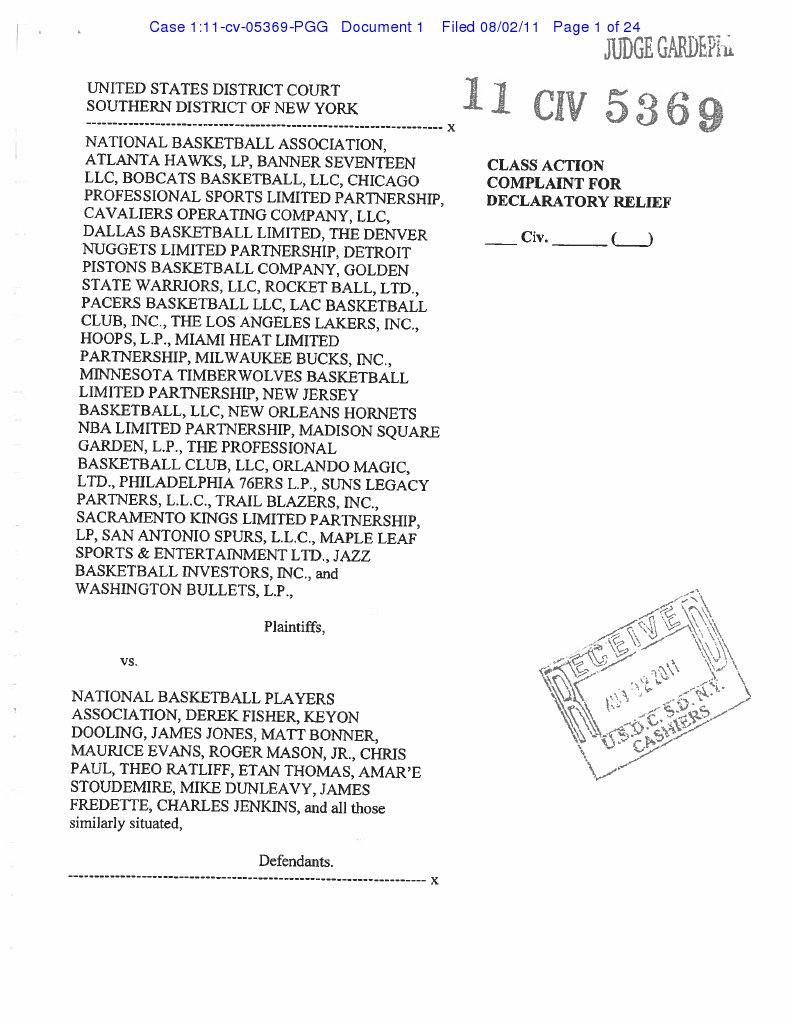 NBA v. NBPA | PDF | Law