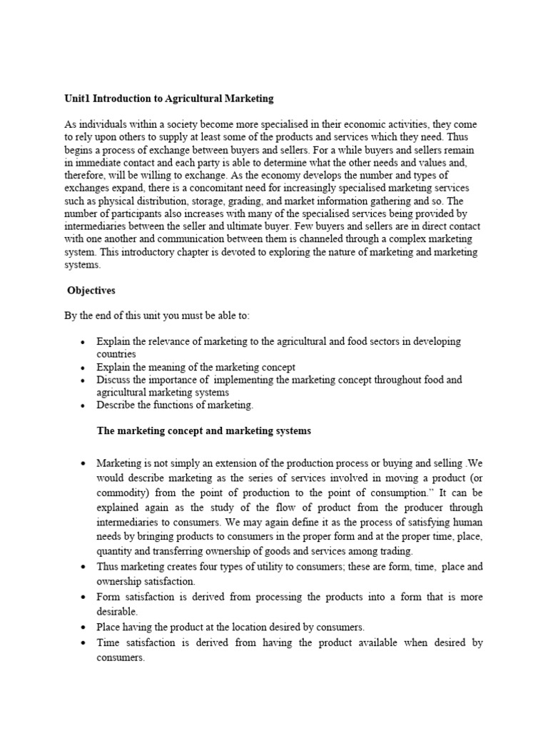 Marketing Module | PDF | Marketing | Market (Economics)