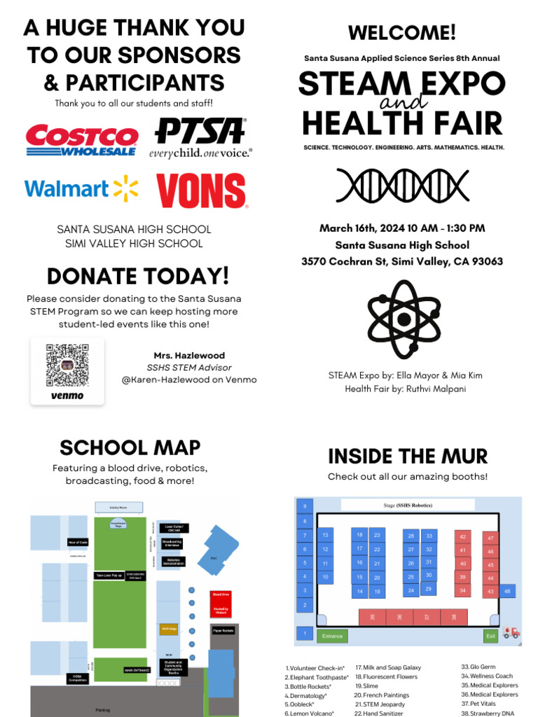 Steam Expo Health Fair 1 | PDF