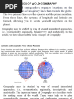 Grade 6 Map Skills: Latitude & Longitude | PDF | Longitude | Latitude