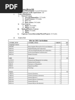 NSU CSE Program Course Breakdown | PDF | Electrical Engineering ...