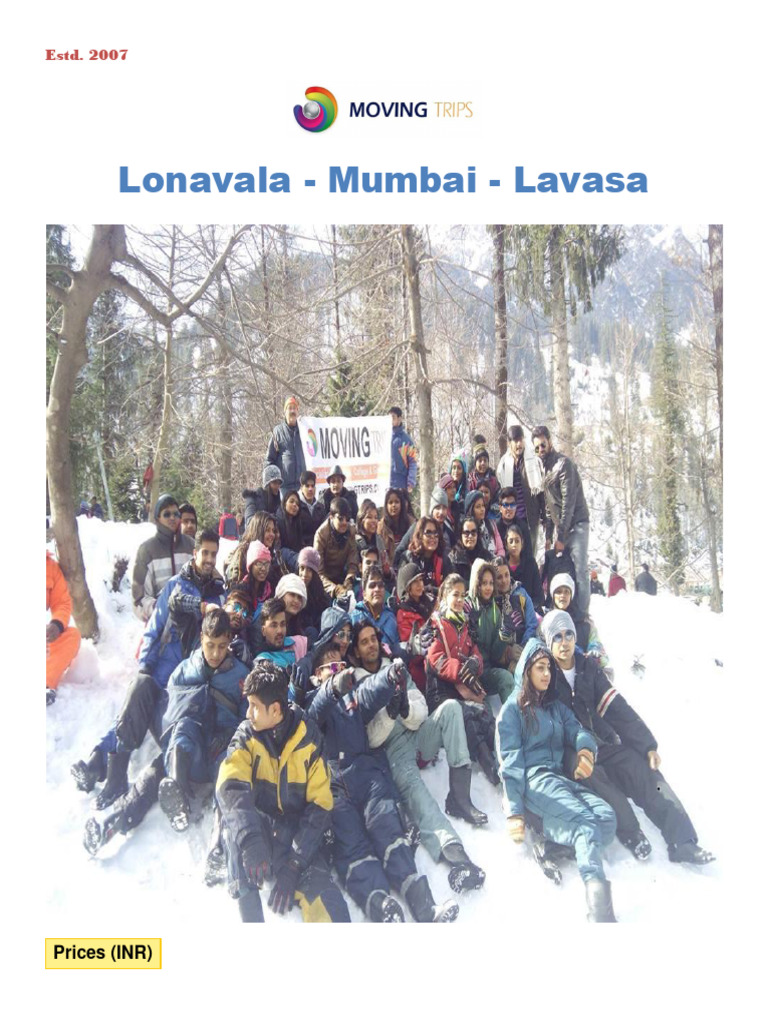 Mumbai Lonavala Lavasa College | PDF | Hotel | Mumbai